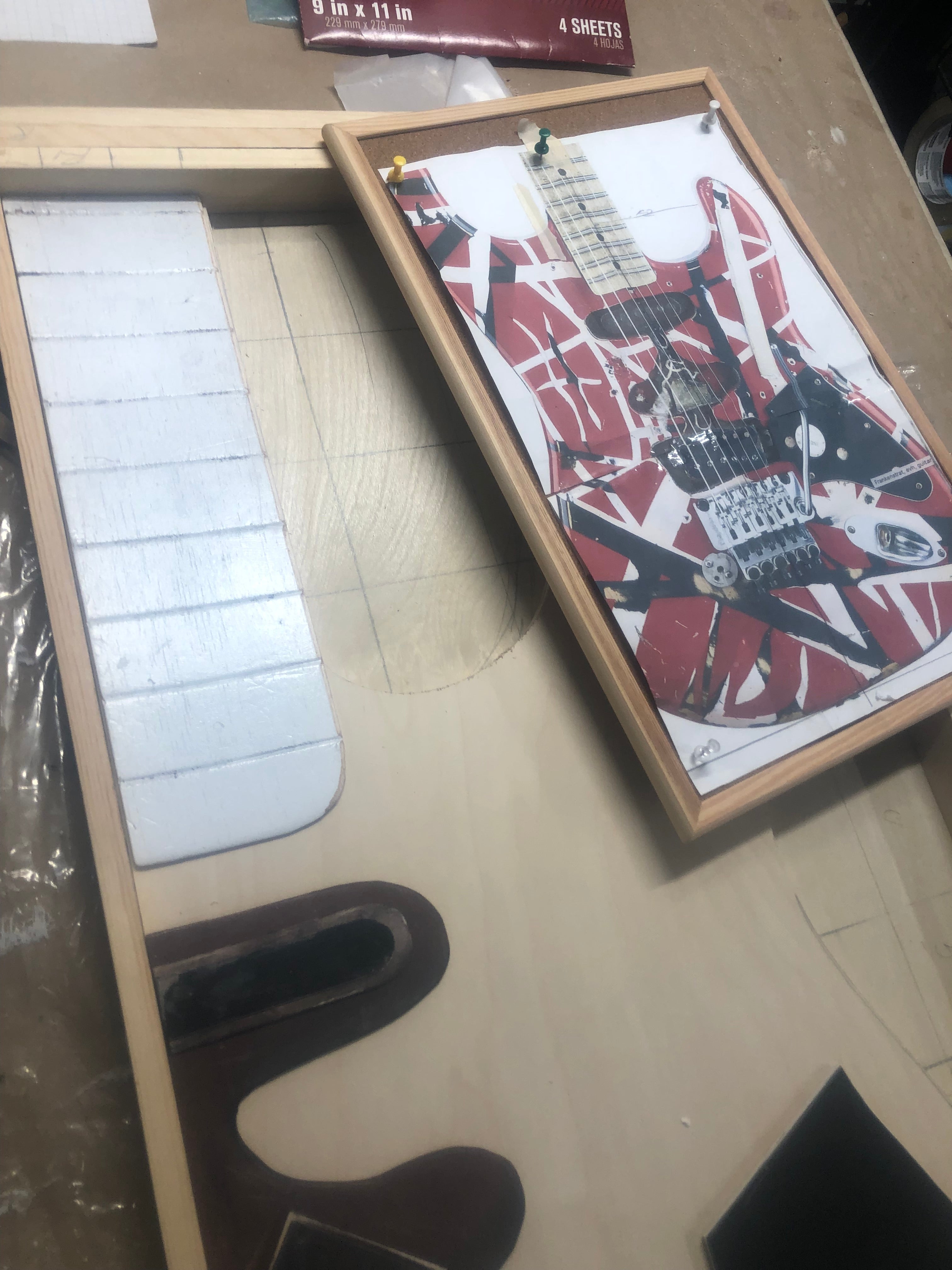 Eddie Van Halen Frankenstrat Replica | ARTSONGS – ARTSONGS